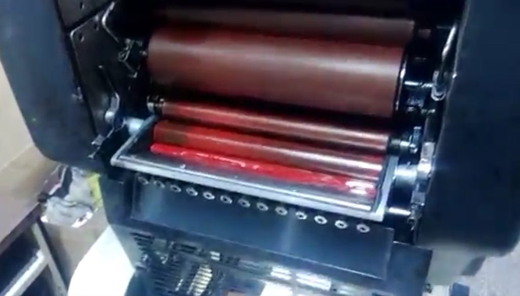 Offset Gestetner 411 CD – KPA